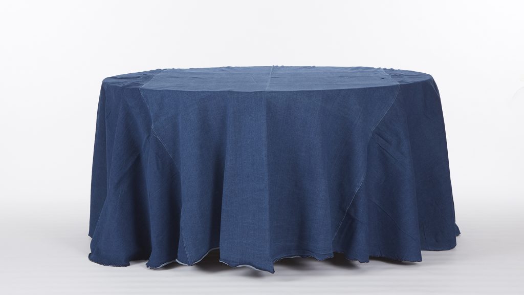Denim Tablecloth - Chair Decor